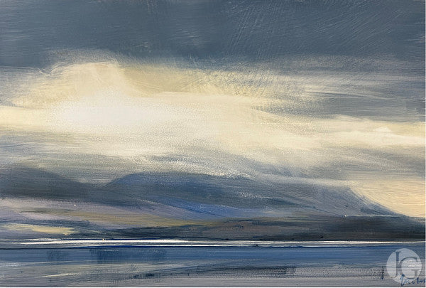 'Beinn Bharrain, Arran' by Zarina Stewart-Clark – The Jerram Gallery