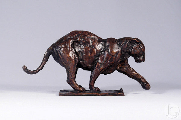 Leaping Jaguar by Mark Coreth – The Jerram Gallery