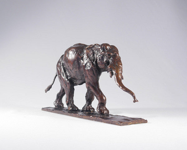 'Small Stretching Asian Elephant' by Mark Coreth – The Jerram Gallery