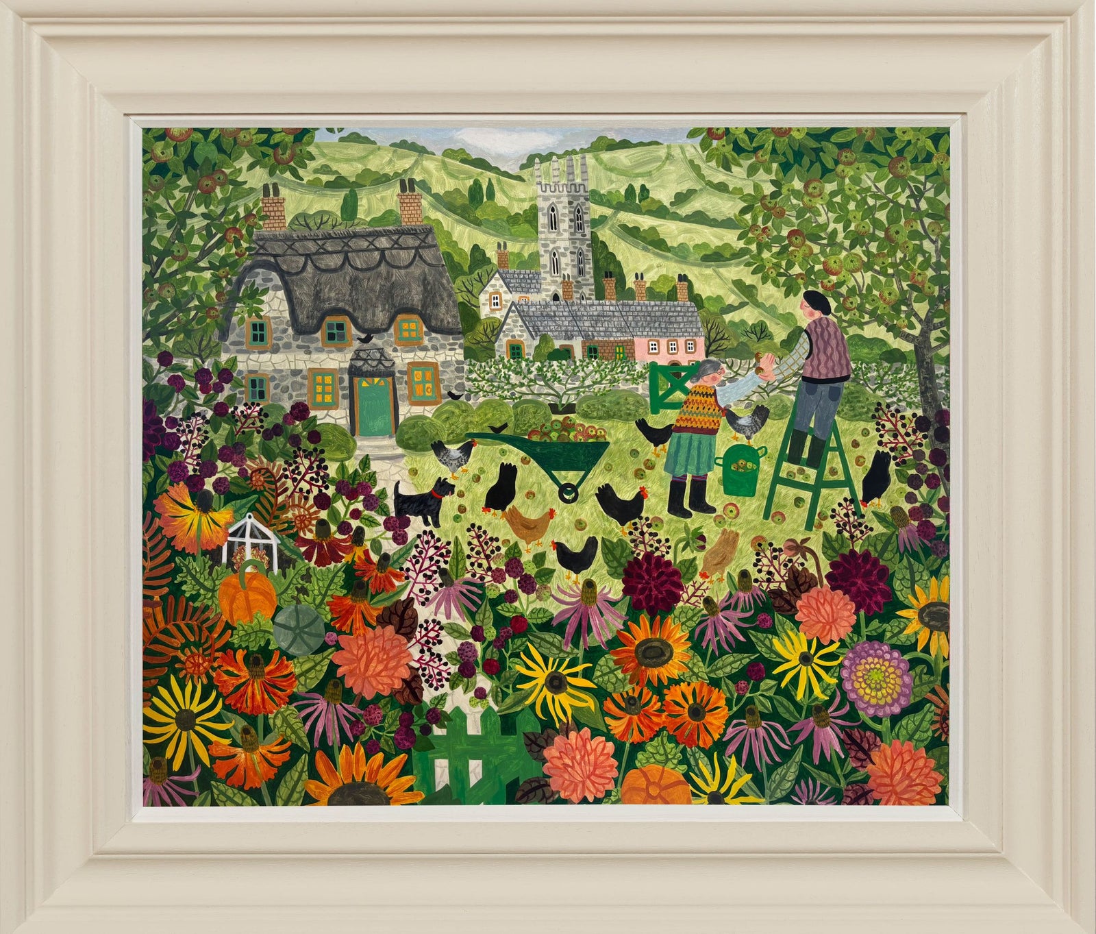 'Autumn Apple Pickers' by Vanessa Bowman – The Jerram Gallery